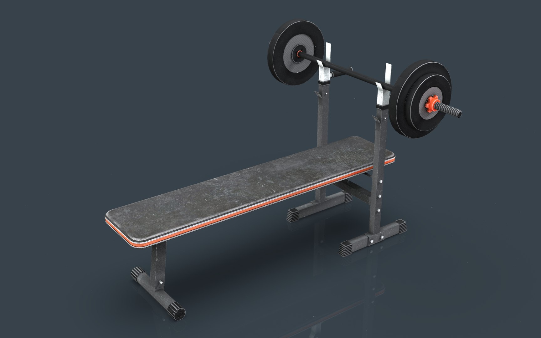 3D model weight bench - TurboSquid 1667689