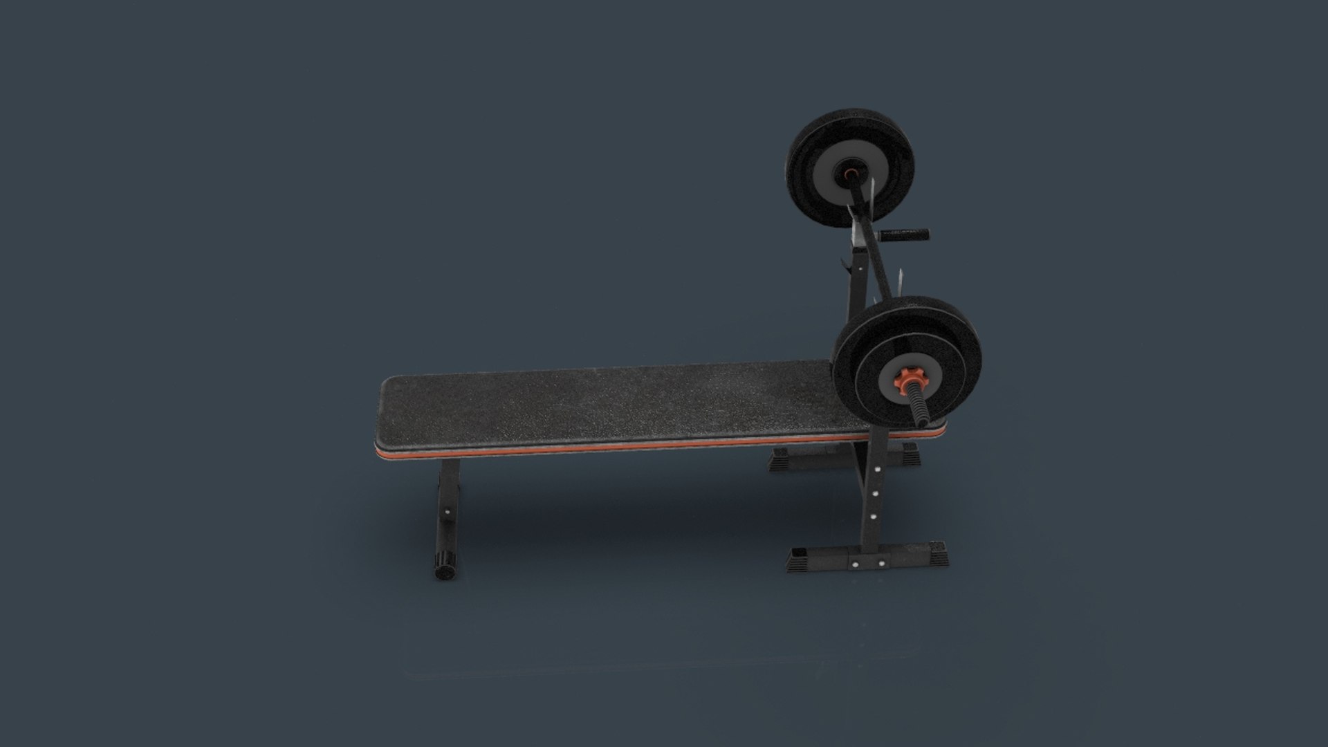 3D model weight bench - TurboSquid 1667689