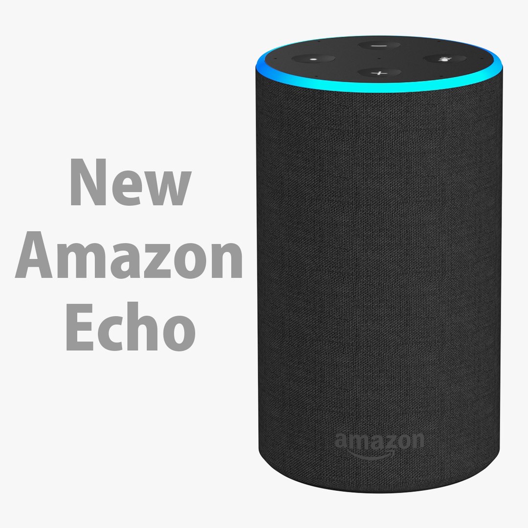 Amazon Echo New 3D Model - TurboSquid 1245159