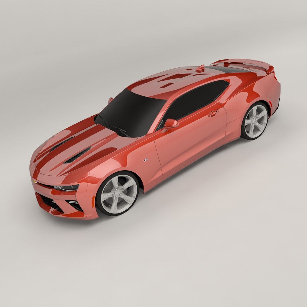 Chevrolet camaro ss 2017 3D model - TurboSquid 1348770