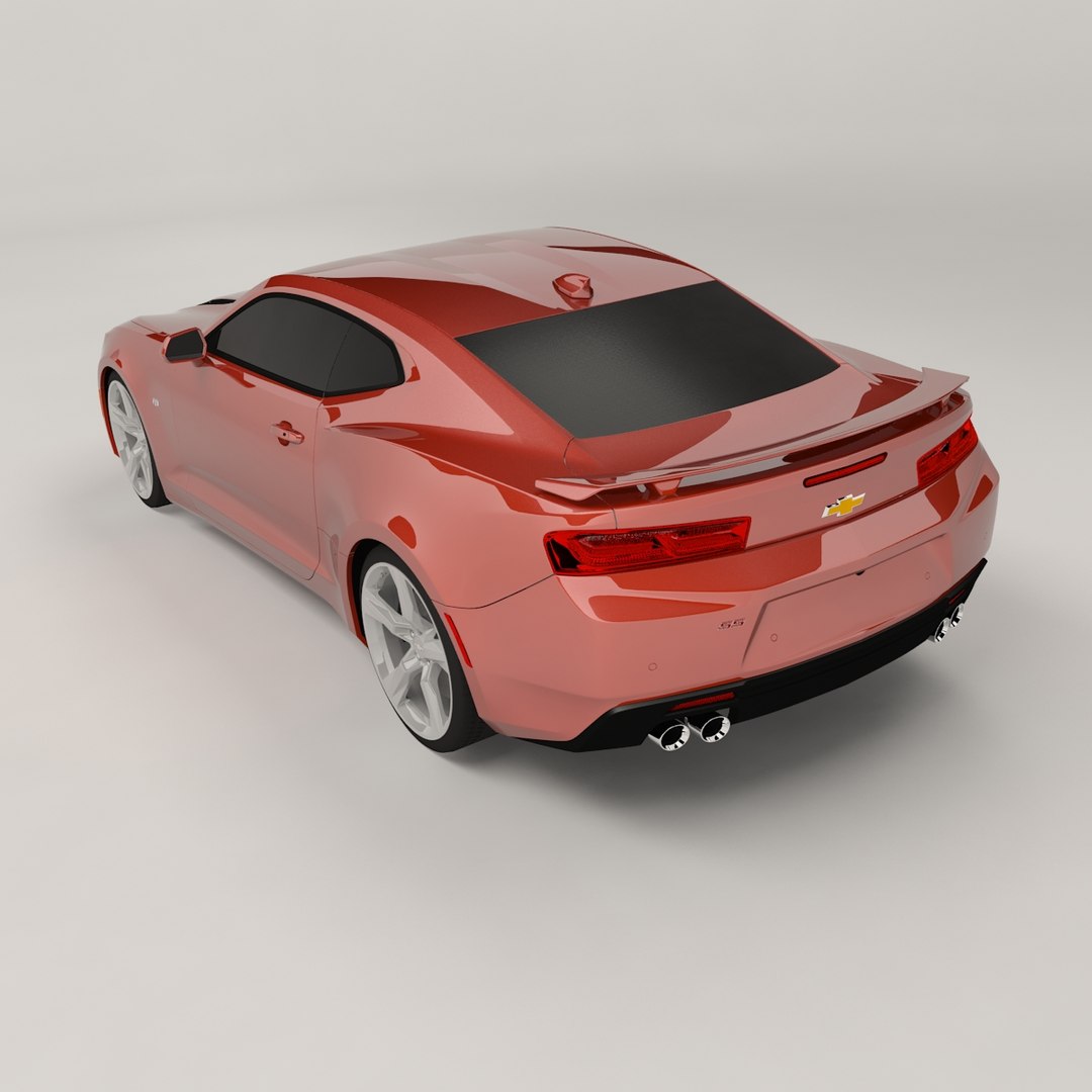 Chevrolet camaro ss 2017 3D model - TurboSquid 1348770