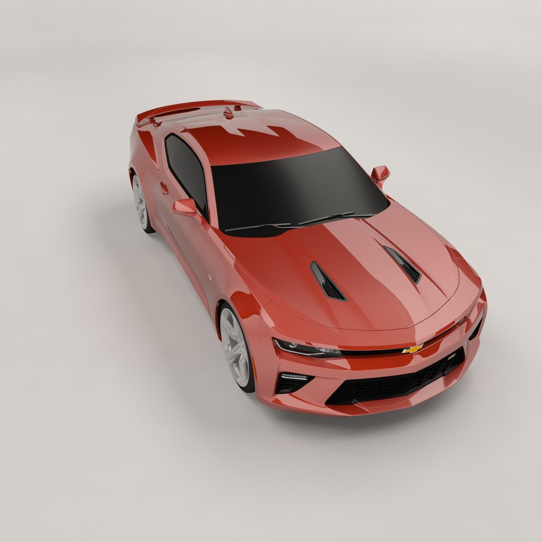 Chevrolet camaro ss 2017 3D model - TurboSquid 1348770