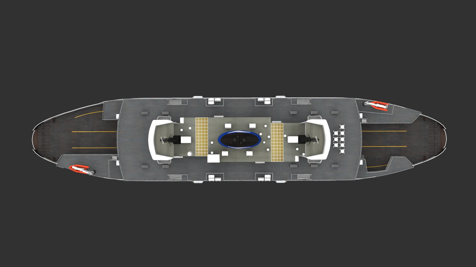 Ferry 3D Model - TurboSquid 2100138