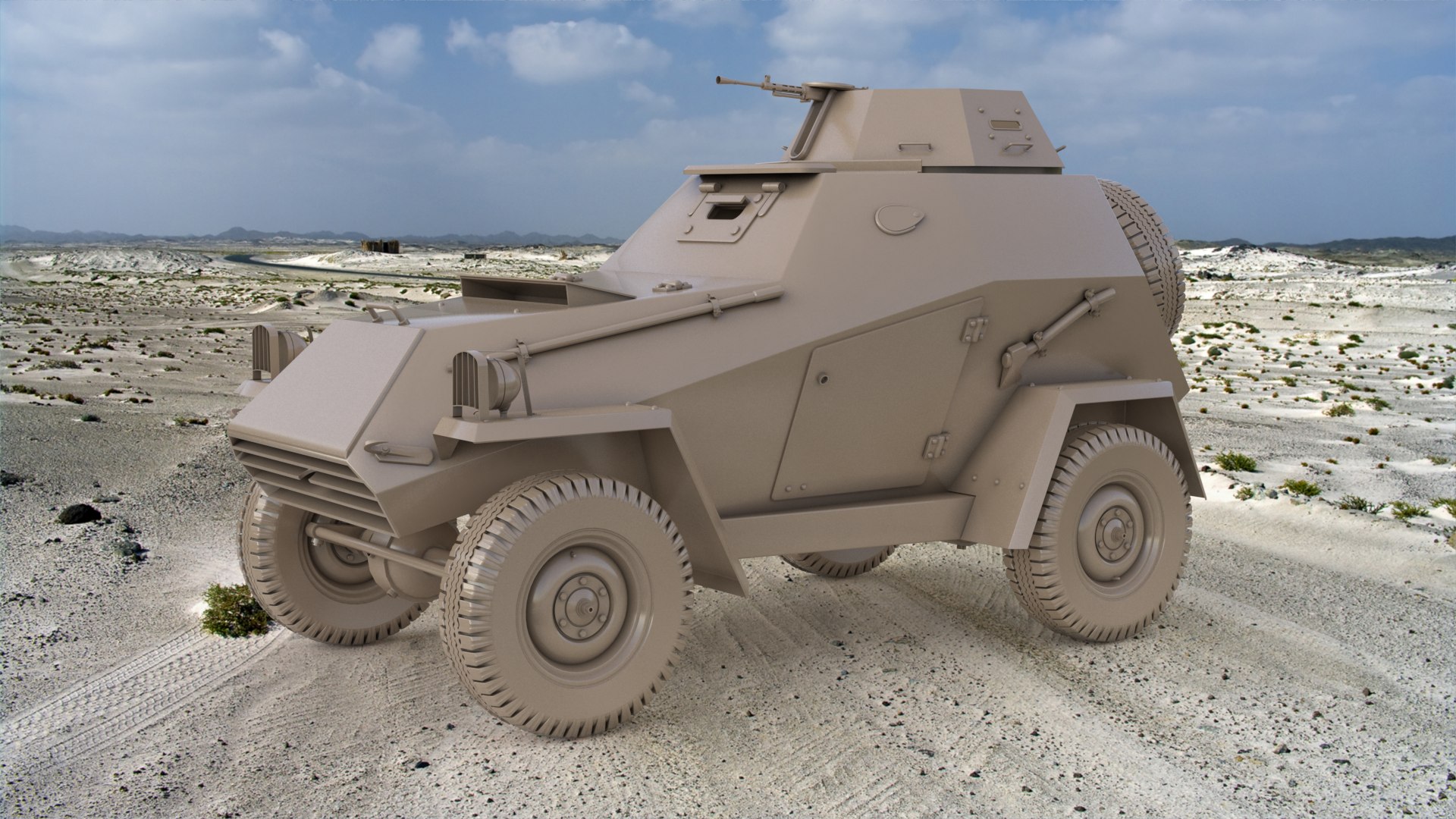 3D BA 64 Soviet Clay VRay - TurboSquid 1730828