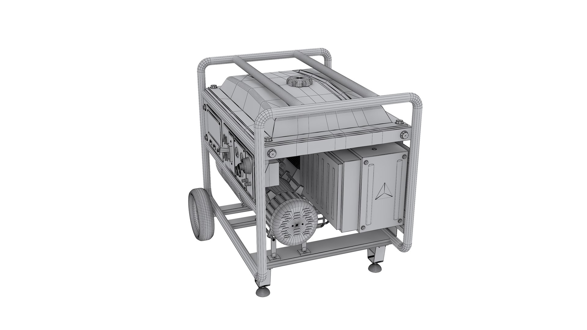 3D Model Portable Generator - TurboSquid 2286953