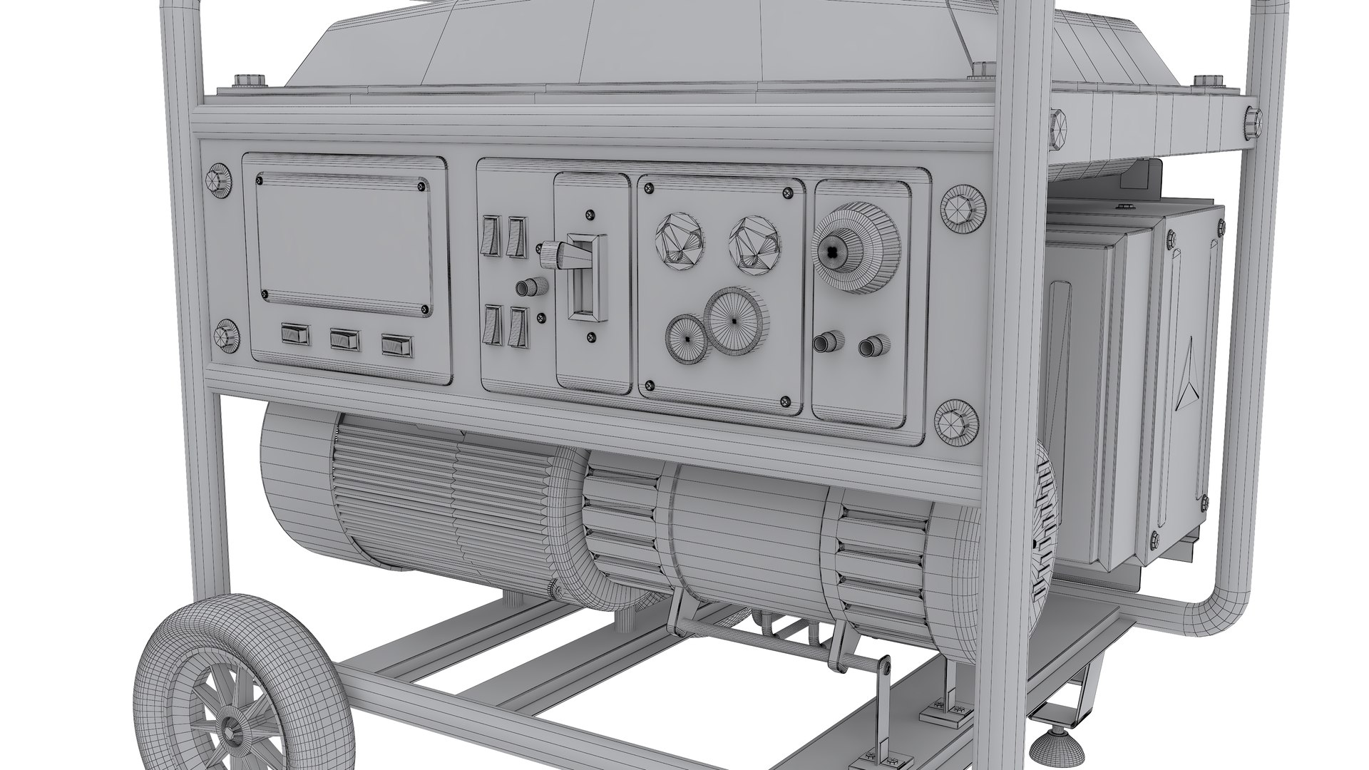 3D Model Portable Generator - TurboSquid 2286953