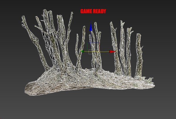 3d model real forest ultra hd