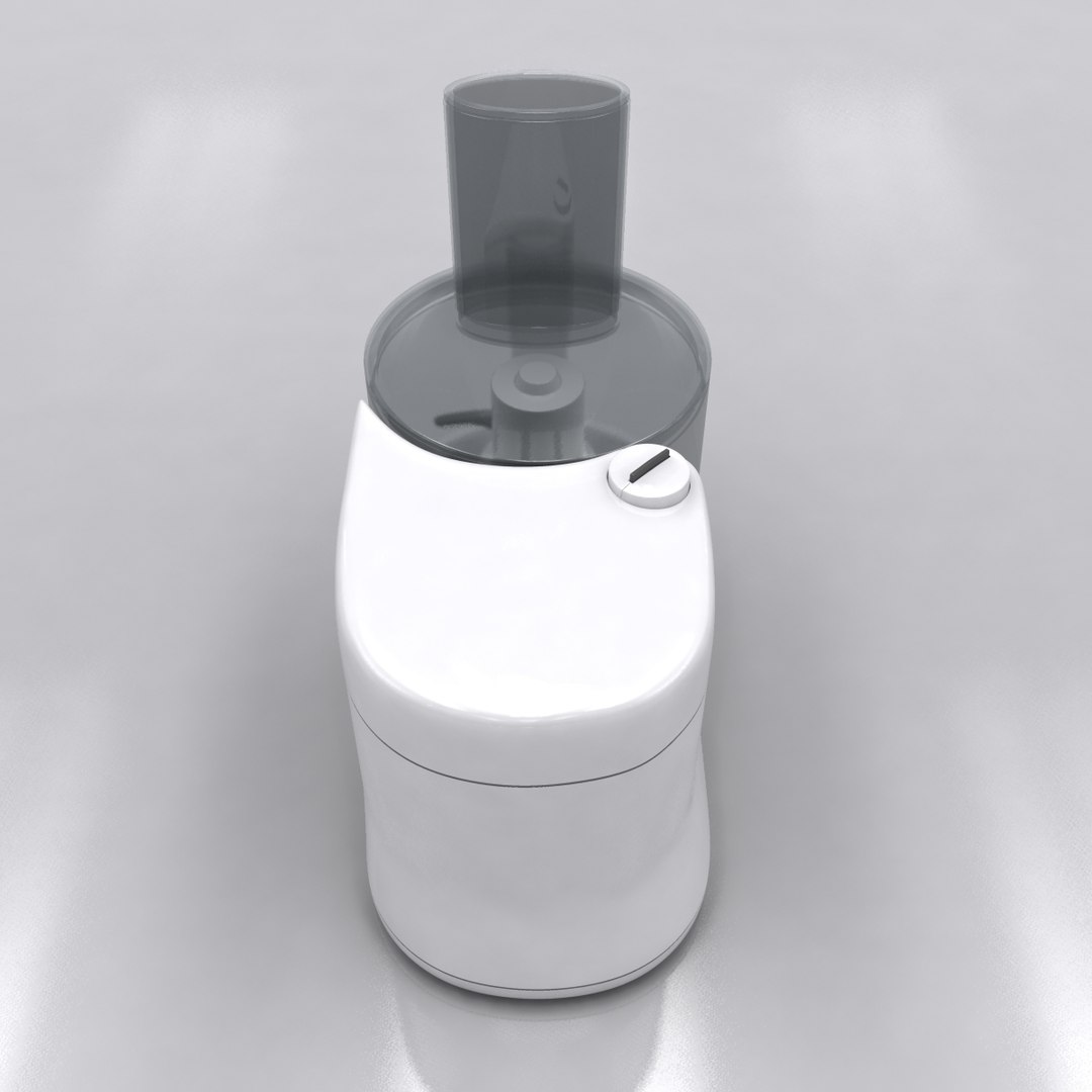 food processor 3d model