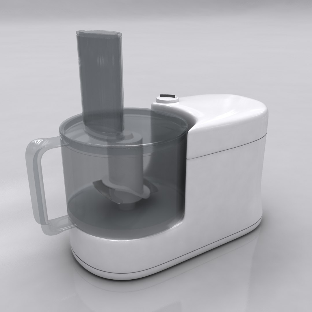 food processor 3d model