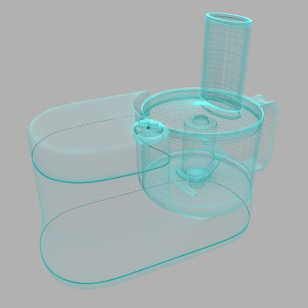food processor 3d model