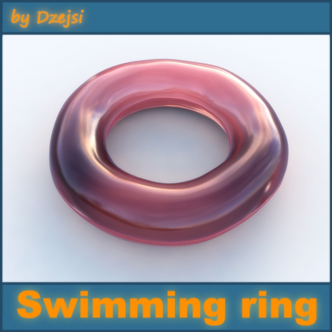 Swimming Ring 3d Model