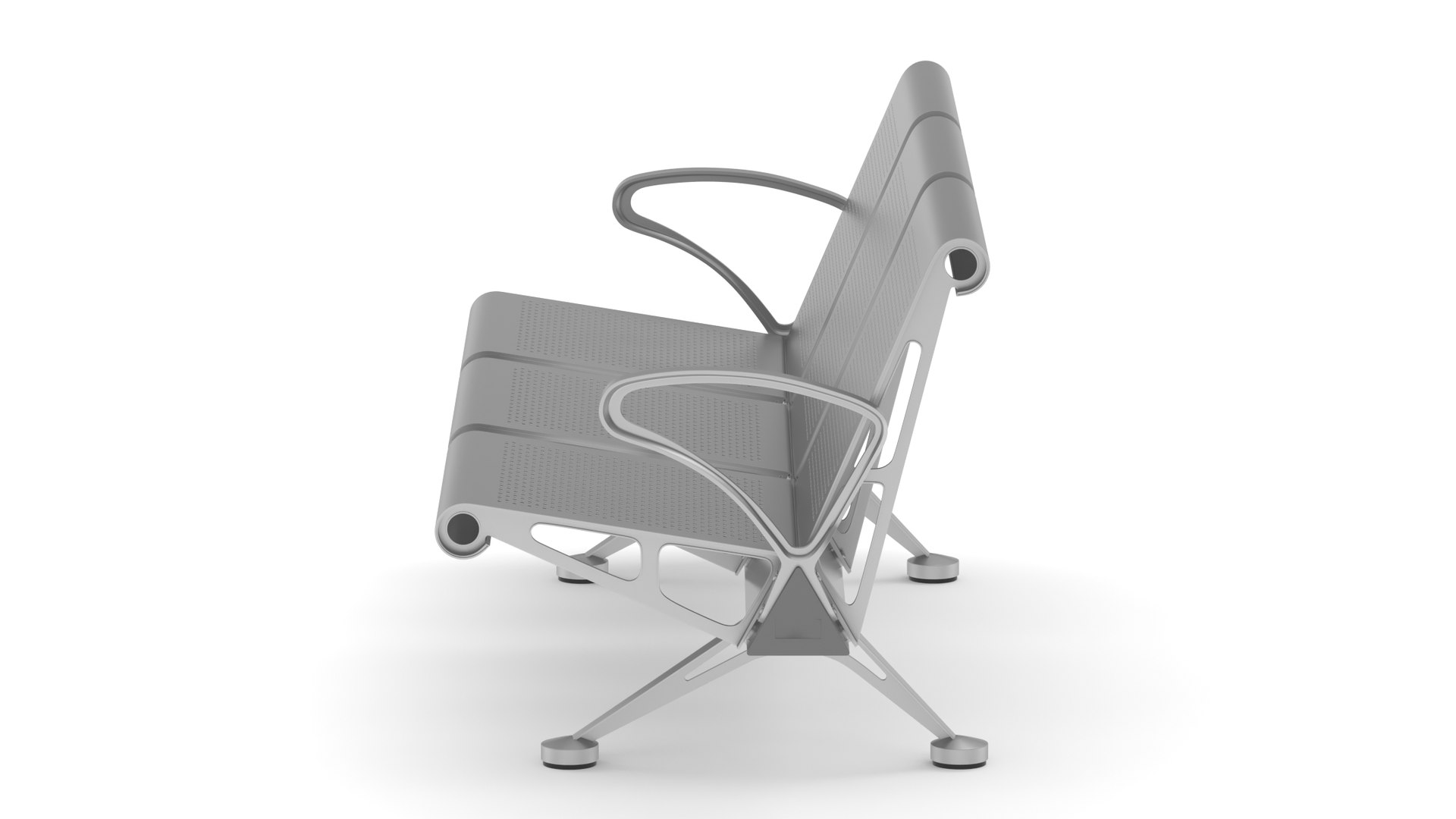 Medical Waiting Chair 3D Model - TurboSquid 2316404