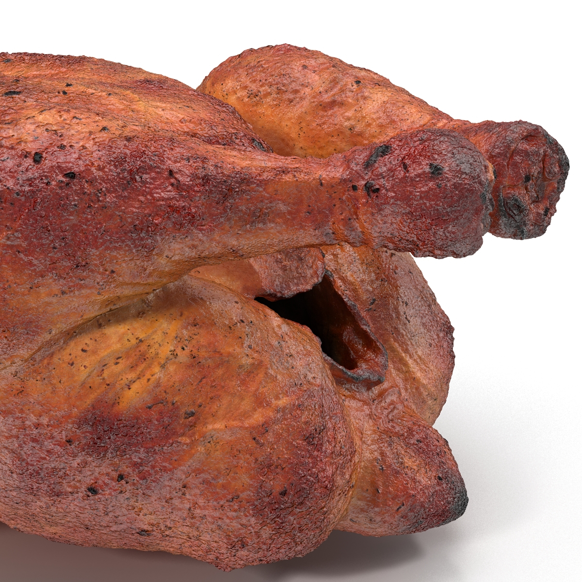 roasted turkey modeled 3d model