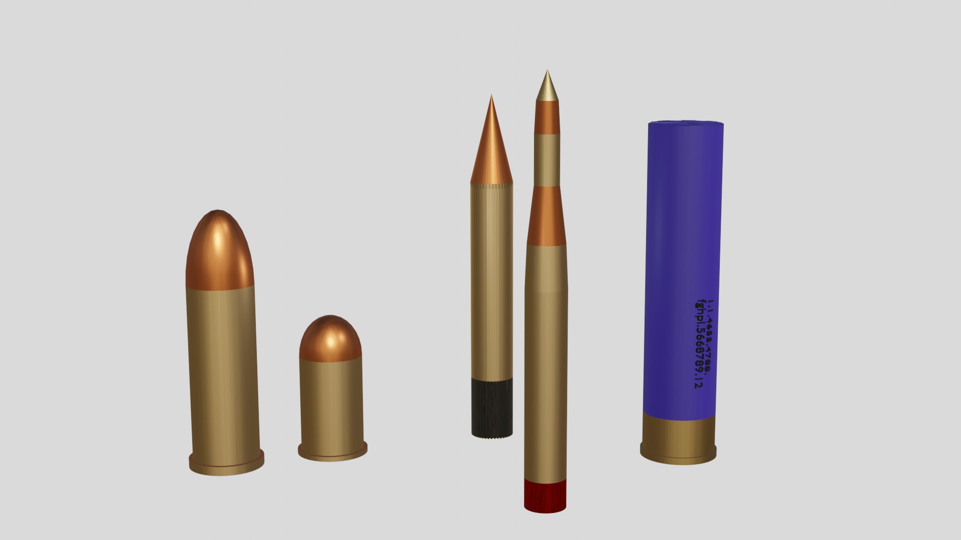 Ammunition 3D Model - TurboSquid 1659568