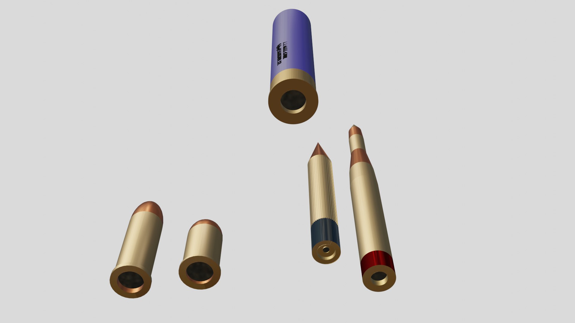 Ammunition 3D Model - TurboSquid 1659568