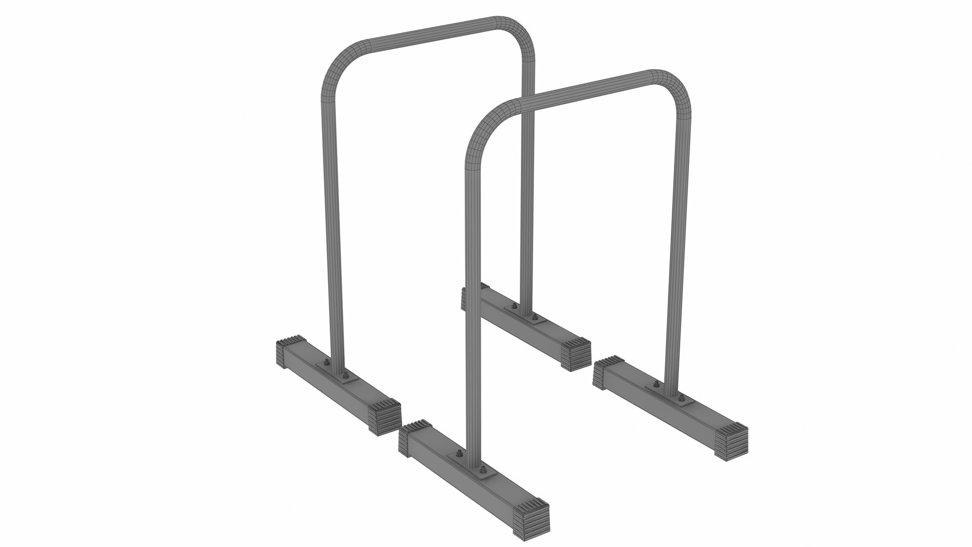 GYM Parallel Bar 3D Model - TurboSquid 1827793