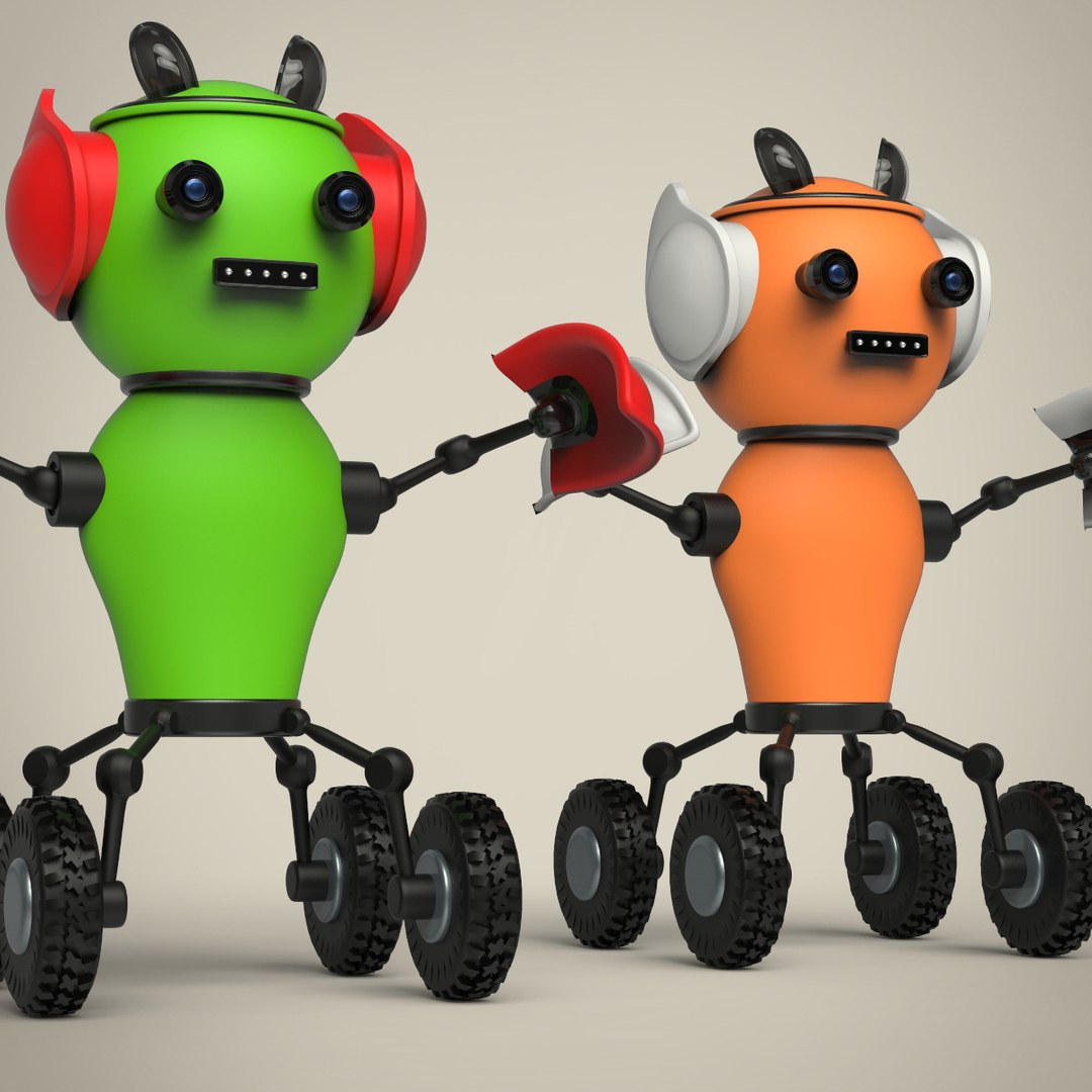 Robot Collection 3D Model - TurboSquid 1783221