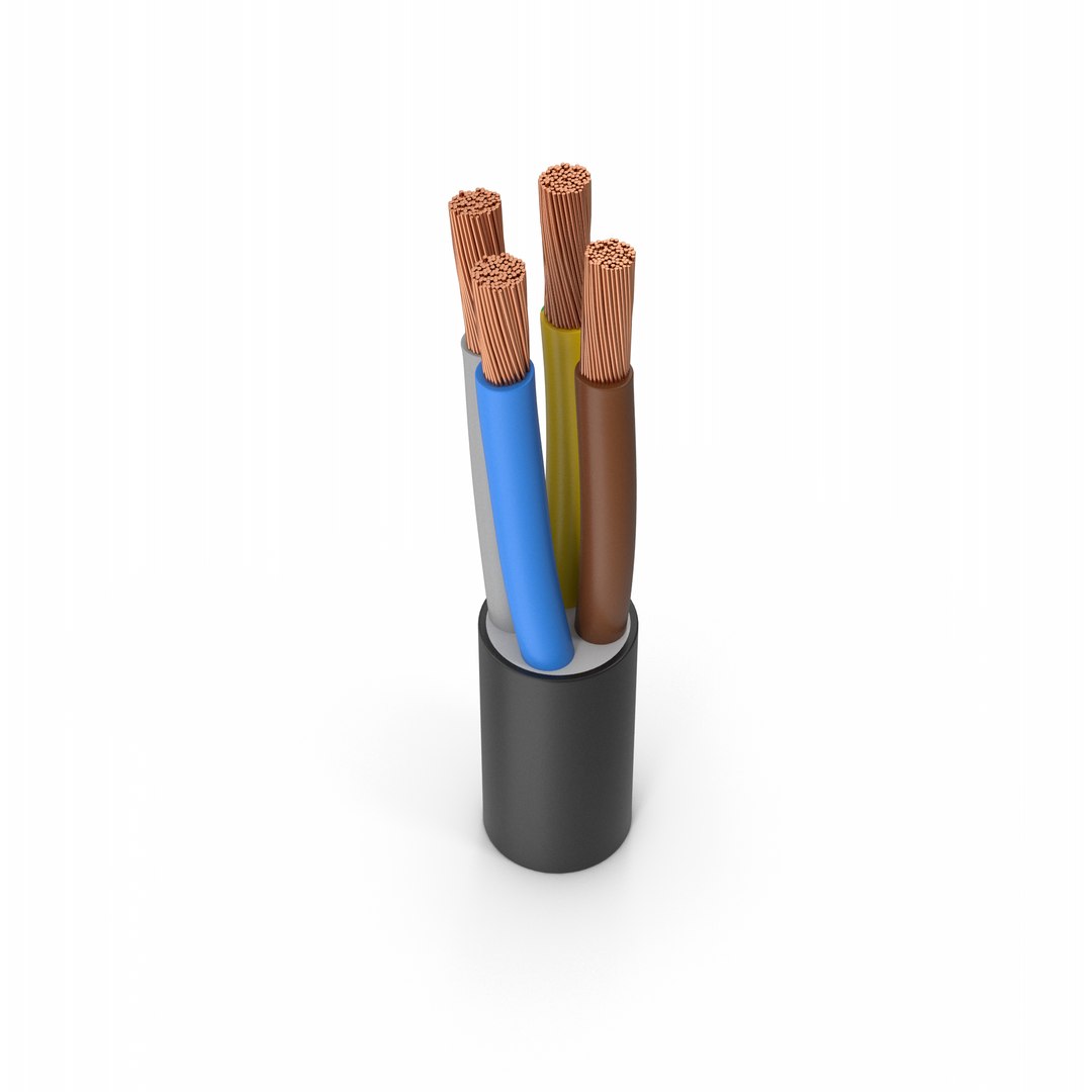Electrical Cable 3D Model - TurboSquid 2205913