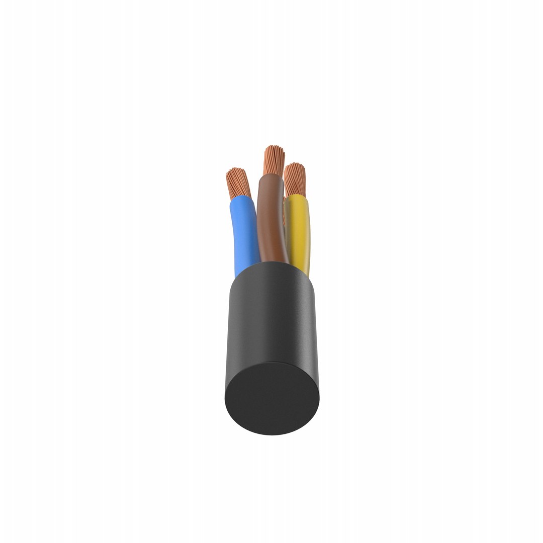 Electrical Cable 3D Model - TurboSquid 2205913