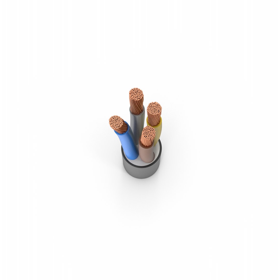Electrical Cable 3D Model - TurboSquid 2205913