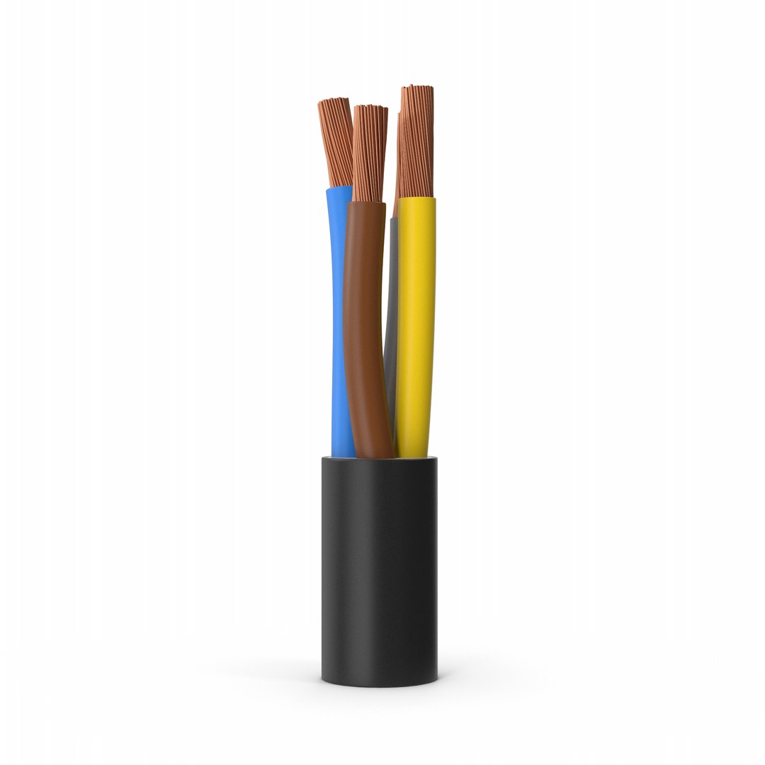 Electrical Cable 3D Model - TurboSquid 2205913
