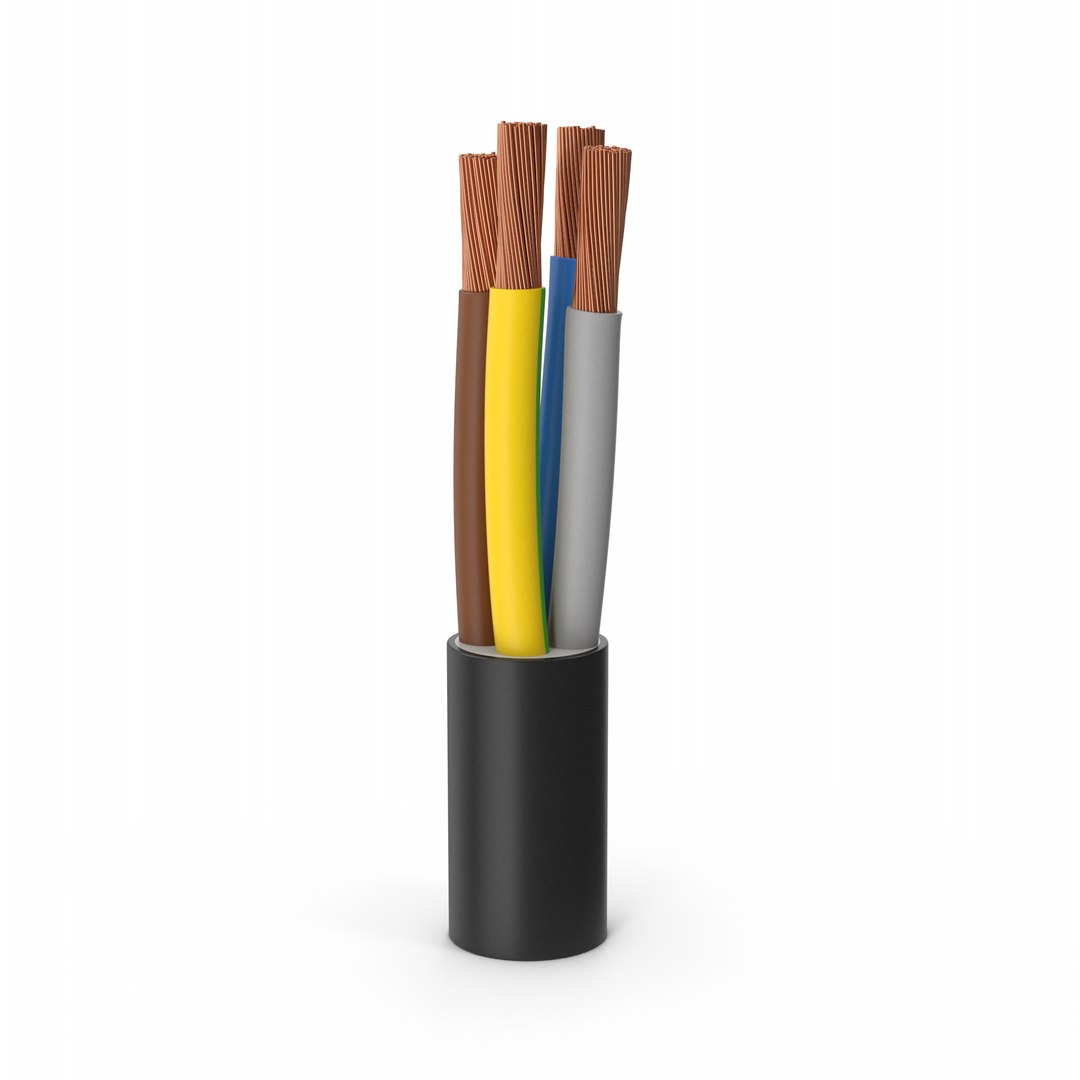Electrical Cable 3D Model - TurboSquid 2205913