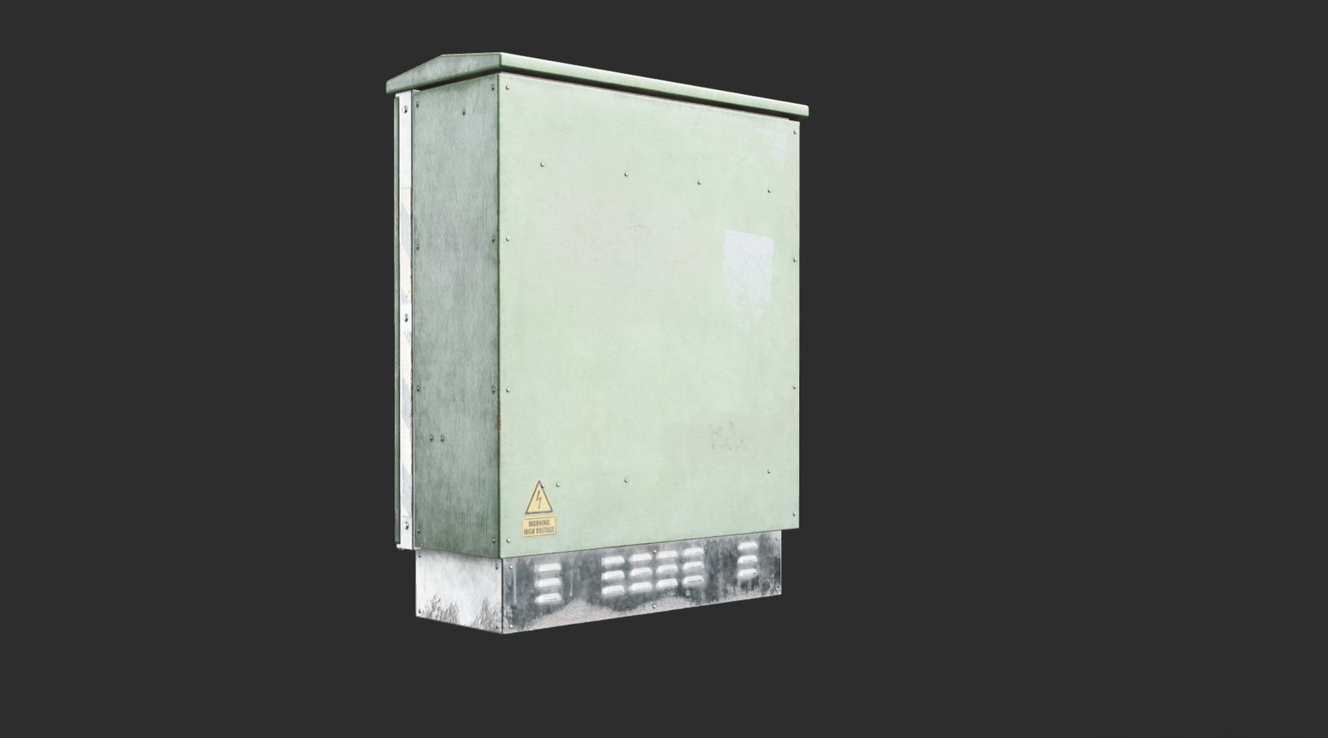 Utility Box 3D - TurboSquid 2182347
