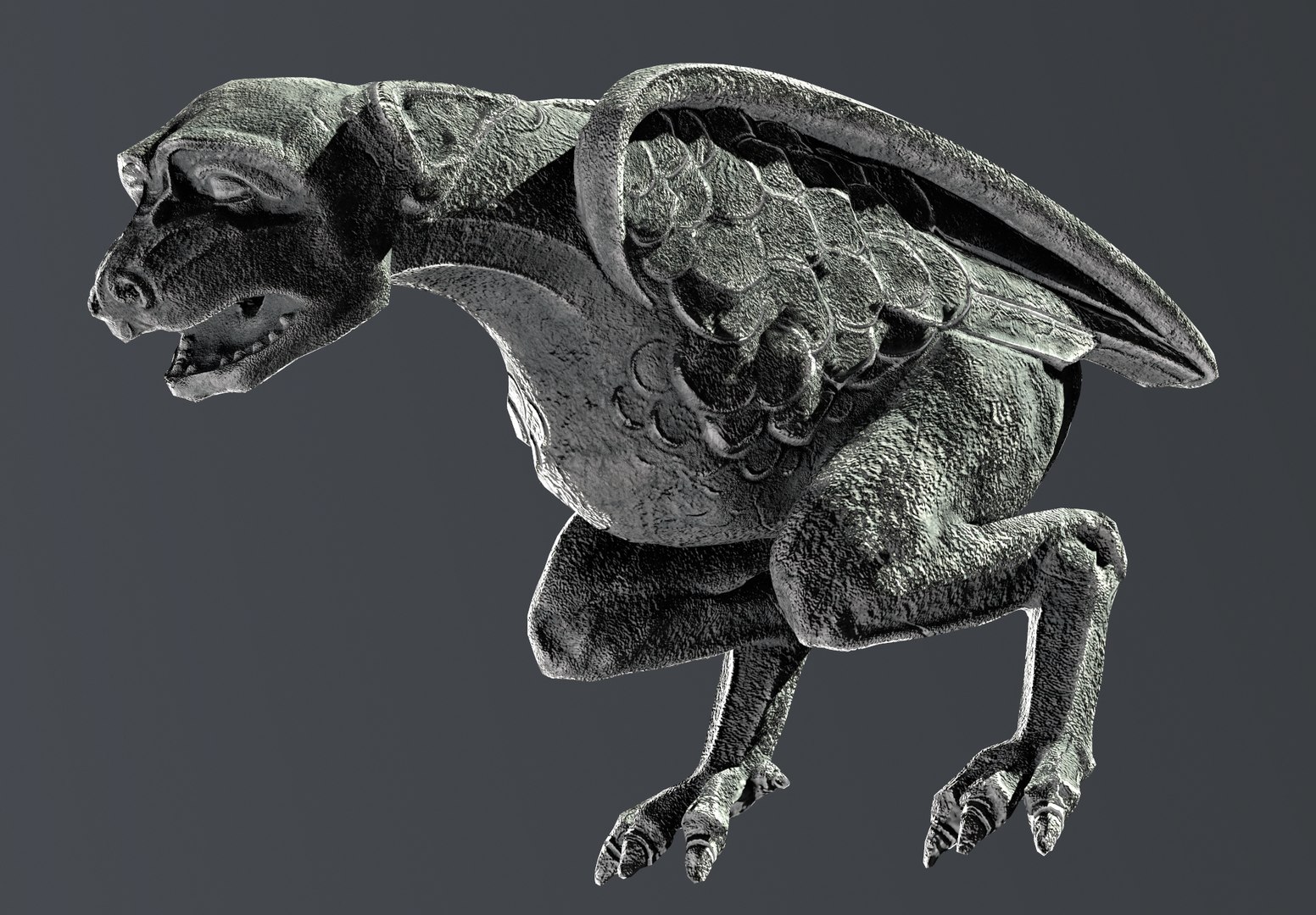 Waterspout Gargoyle - Simargl 3D Model - TurboSquid 2123638