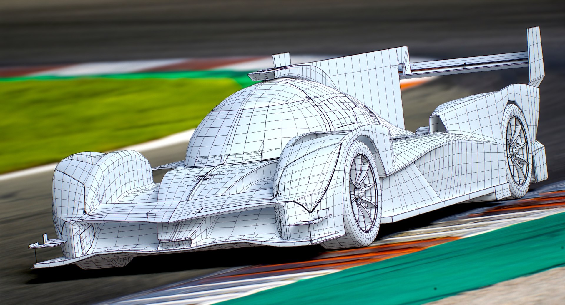 3D model Acura ARX-06 LMDh Hypercar Season 2023 - TurboSquid 1961503