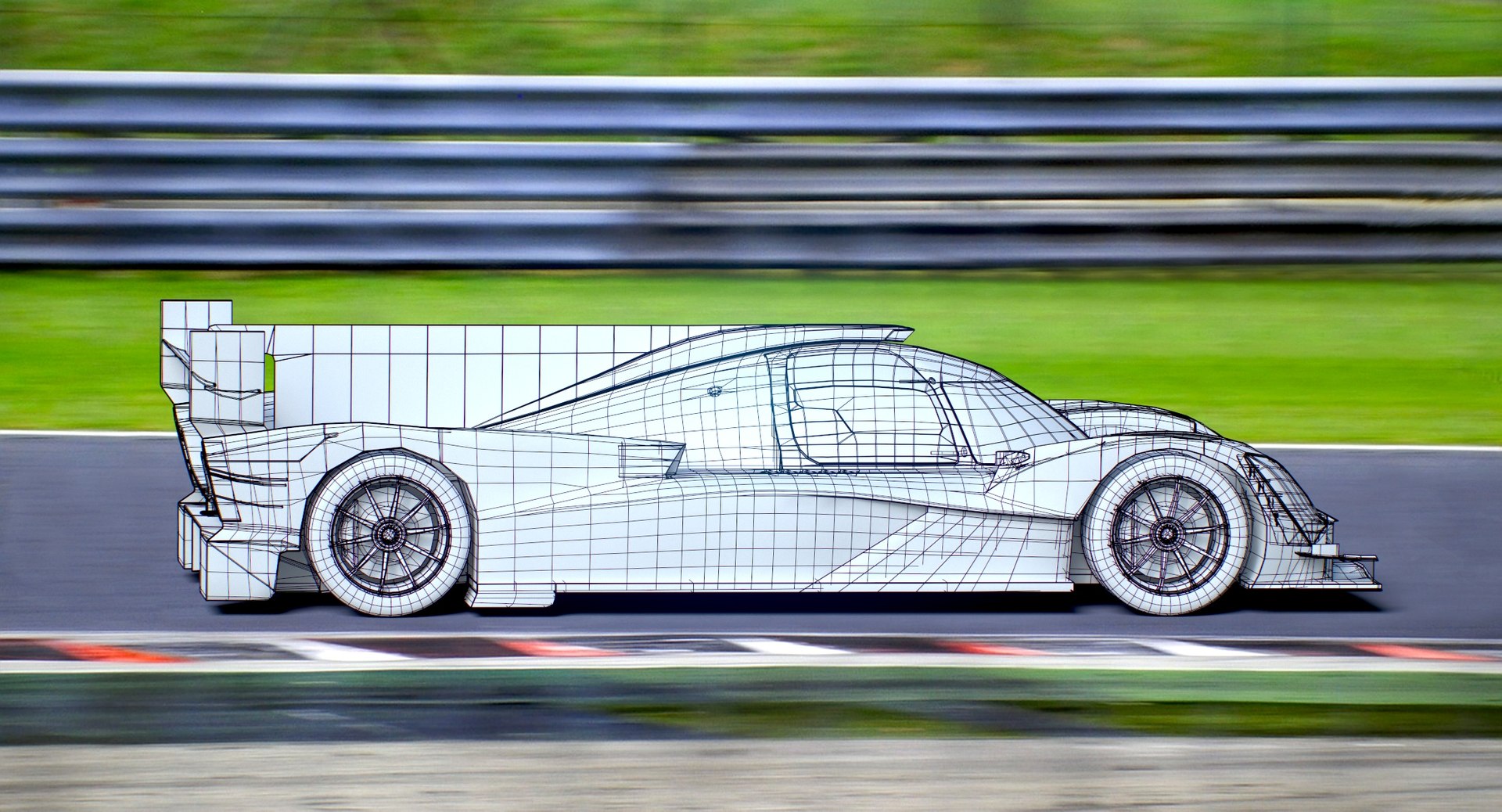 3D model Acura ARX-06 LMDh Hypercar Season 2023 - TurboSquid 1961503