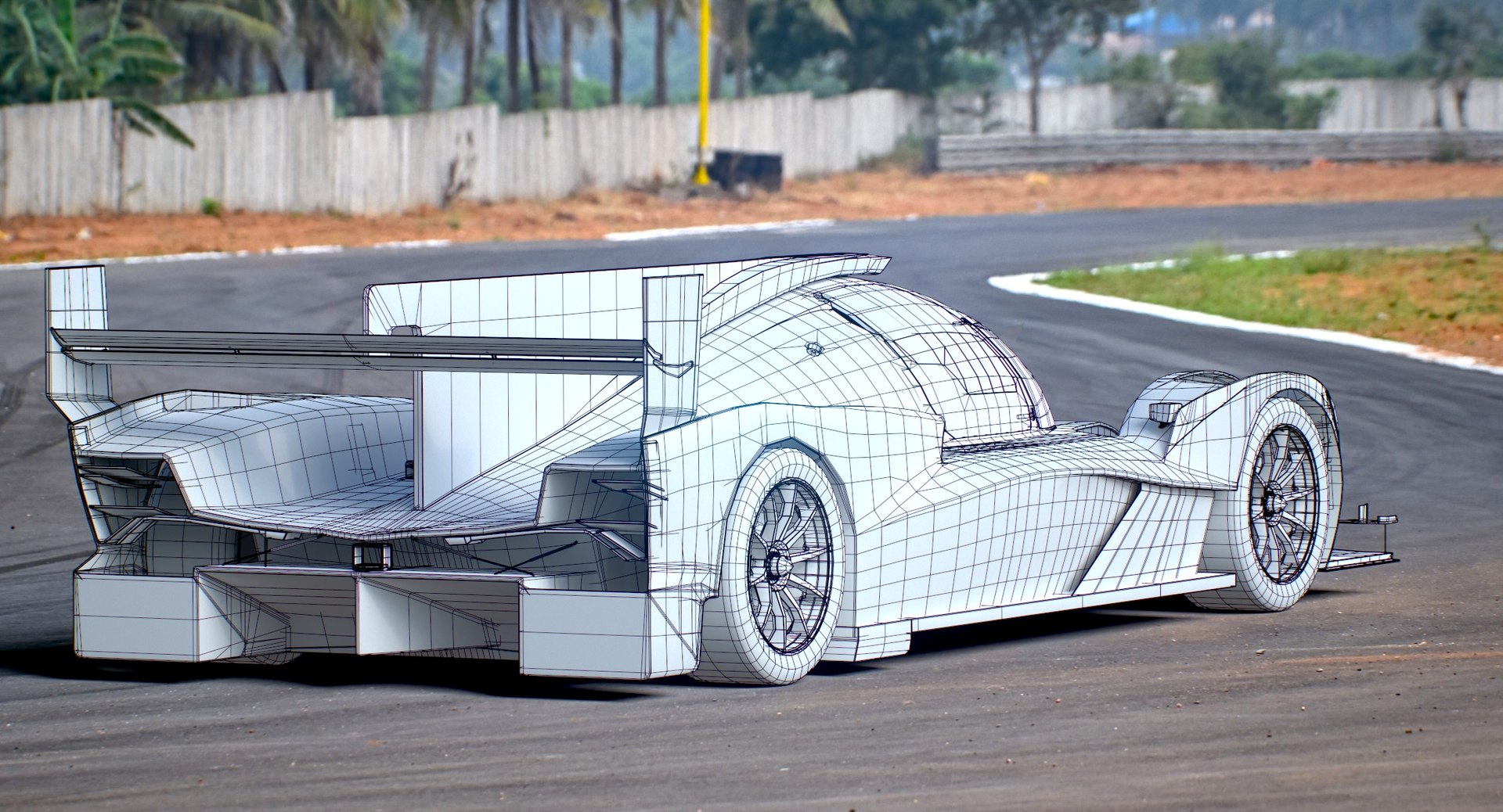 3D model Acura ARX-06 LMDh Hypercar Season 2023 - TurboSquid 1961503