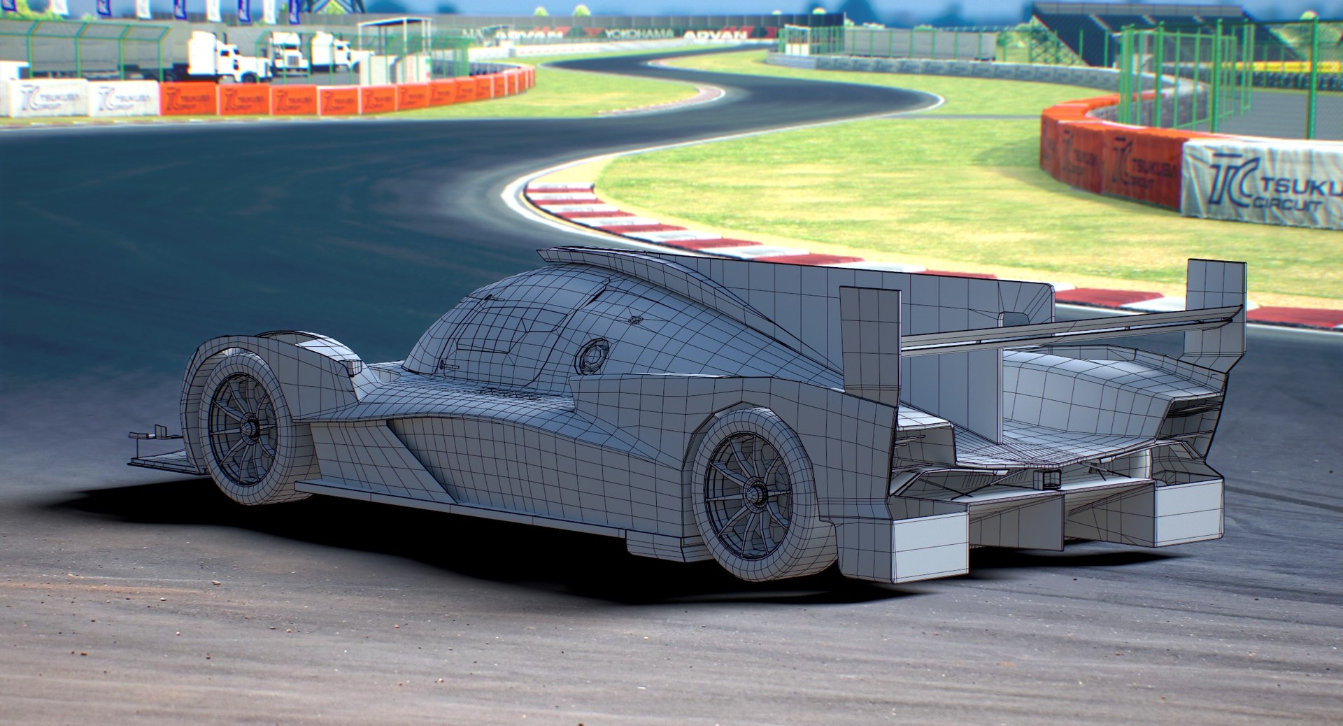 3D model Acura ARX-06 LMDh Hypercar Season 2023 - TurboSquid 1961503