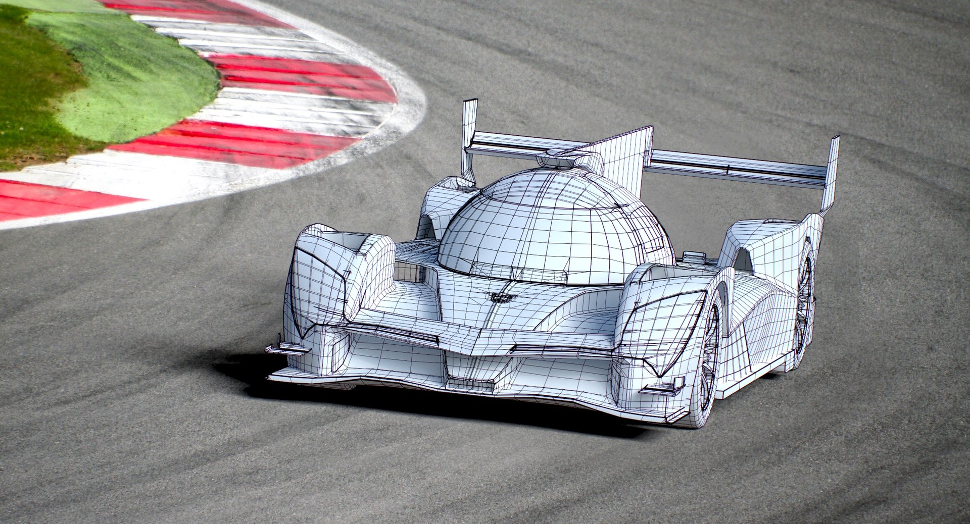 3D model Acura ARX-06 LMDh Hypercar Season 2023 - TurboSquid 1961503