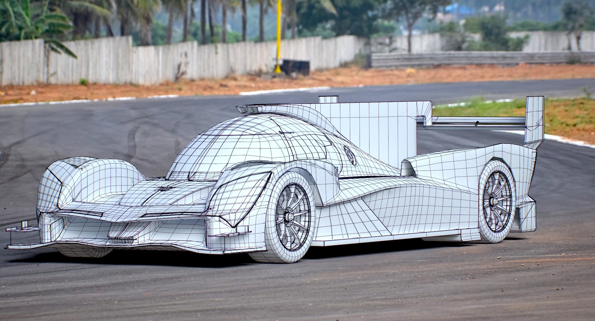 3D model Acura ARX-06 LMDh Hypercar Season 2023 - TurboSquid 1961503