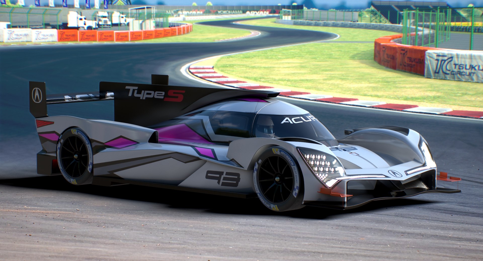 3D model Acura ARX-06 LMDh Hypercar Season 2023 - TurboSquid 1961503