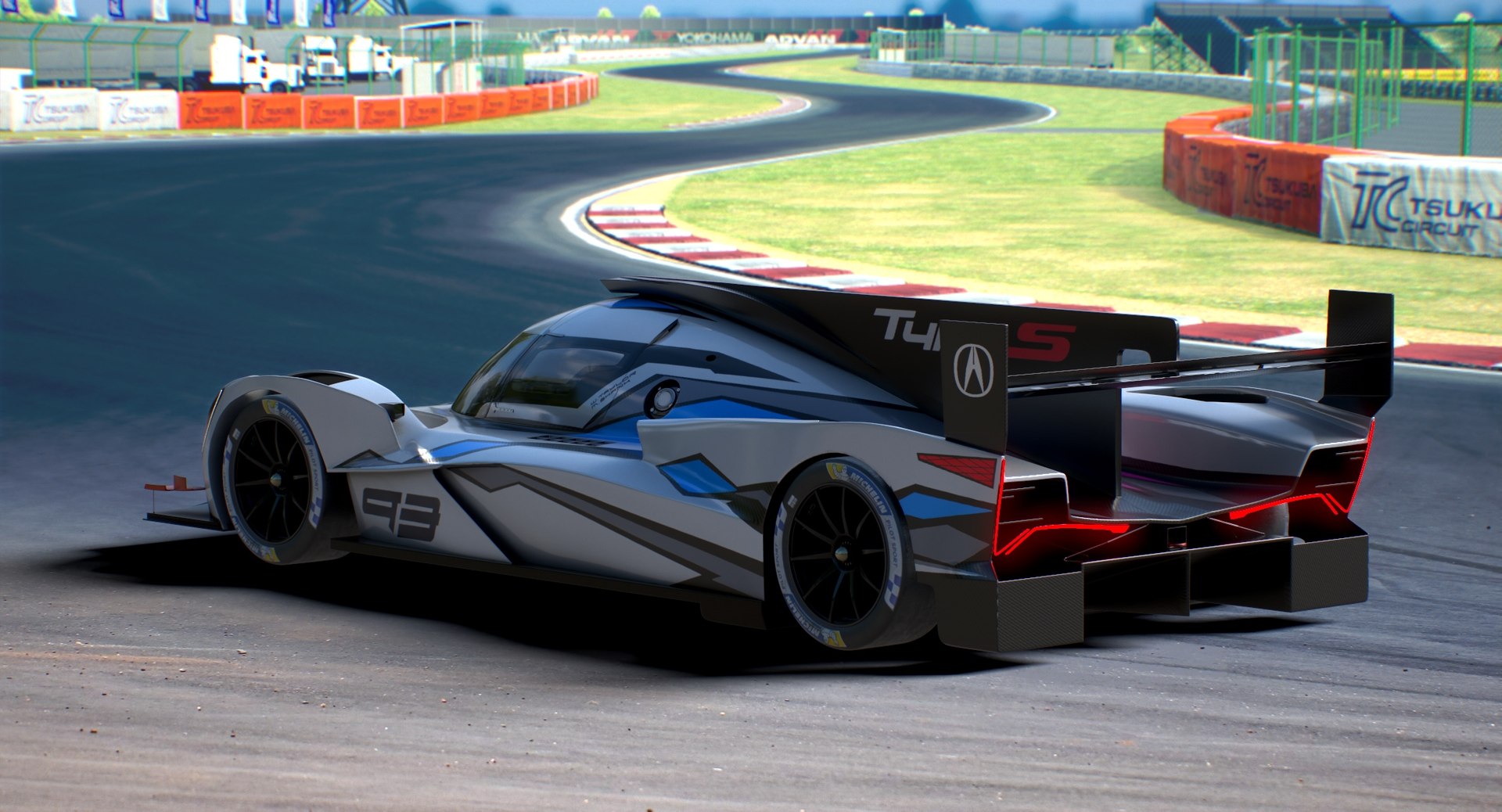 3D model Acura ARX-06 LMDh Hypercar Season 2023 - TurboSquid 1961503