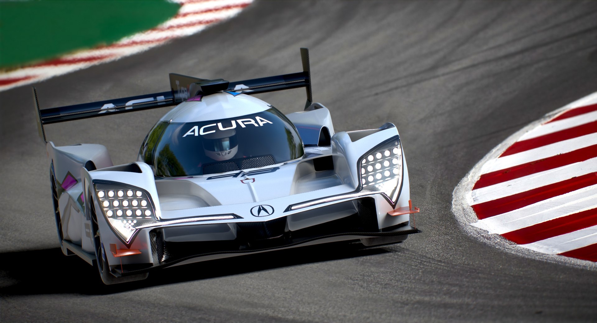 3D model Acura ARX-06 LMDh Hypercar Season 2023 - TurboSquid 1961503