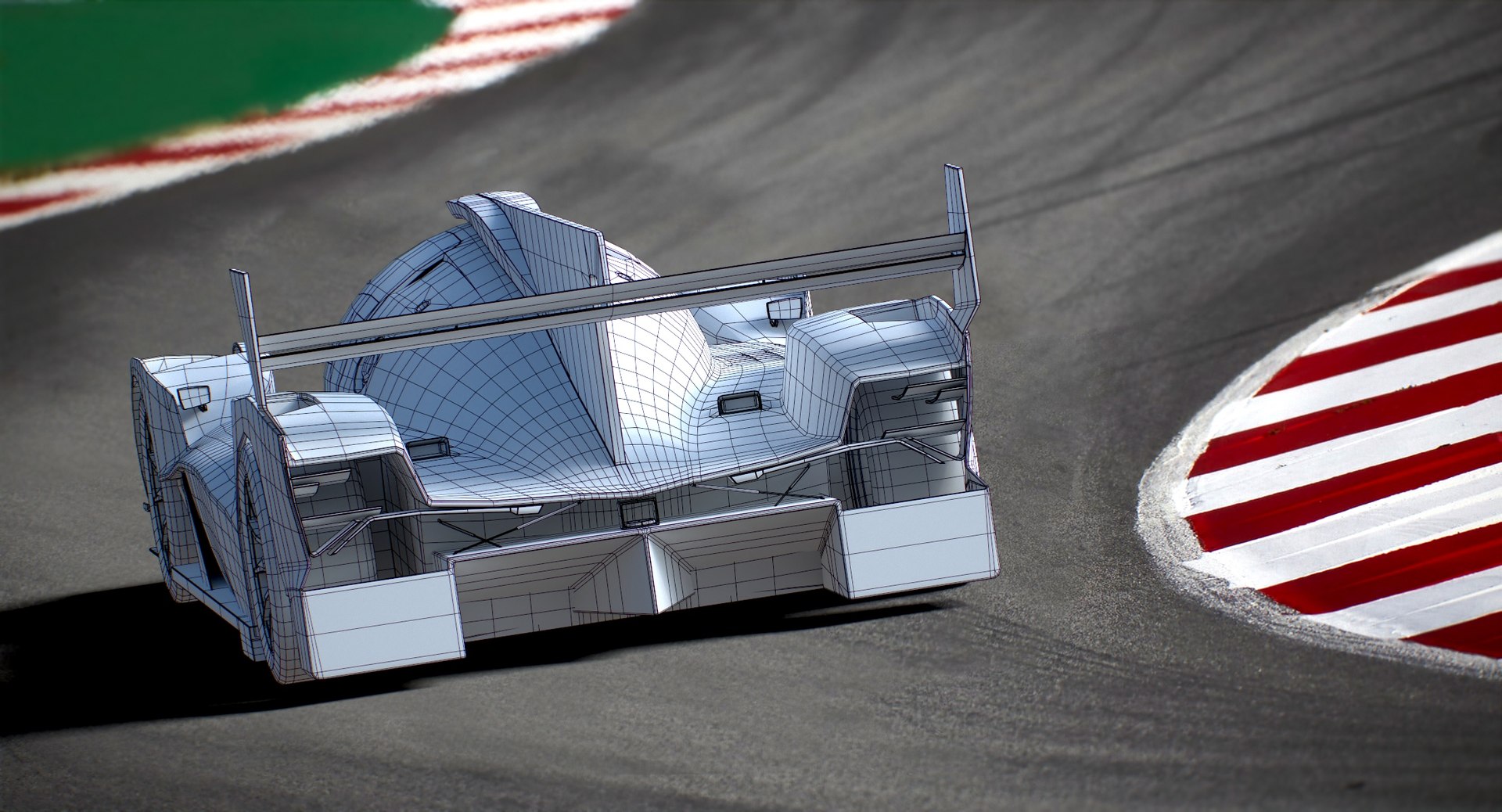 3D model Acura ARX-06 LMDh Hypercar Season 2023 - TurboSquid 1961503