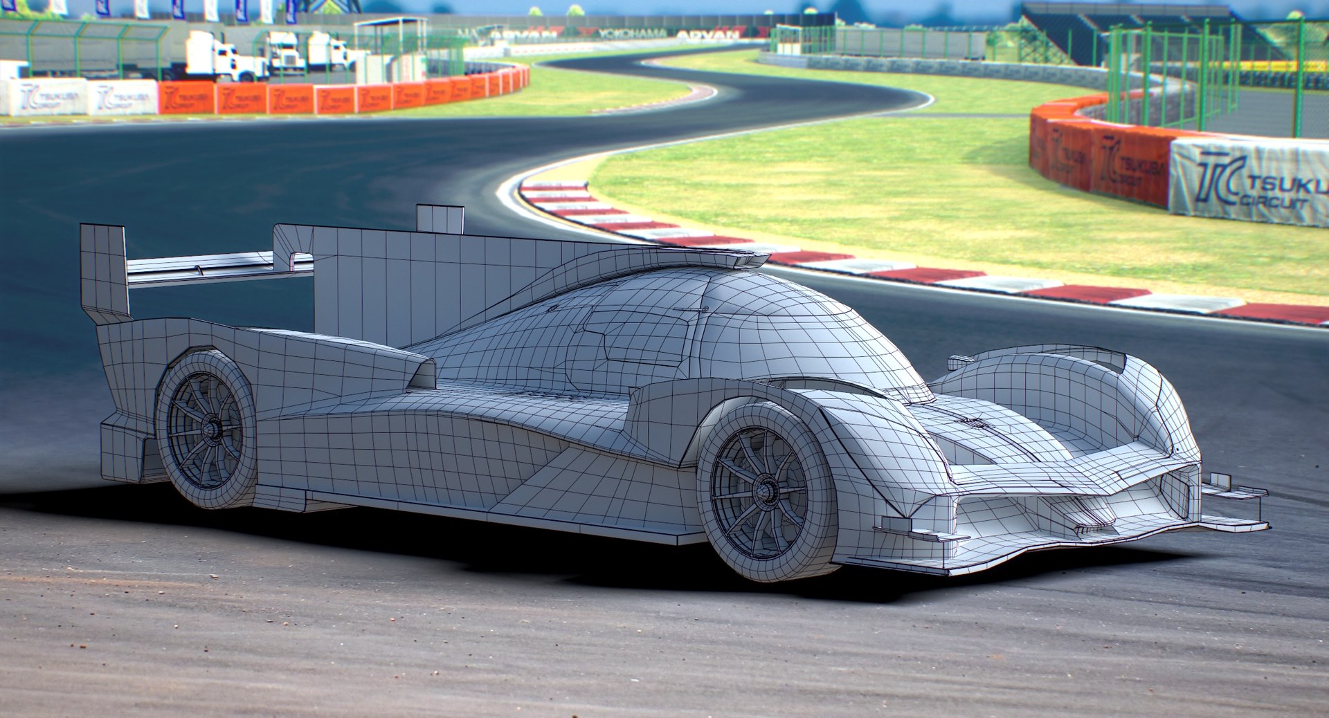 3D model Acura ARX-06 LMDh Hypercar Season 2023 - TurboSquid 1961503