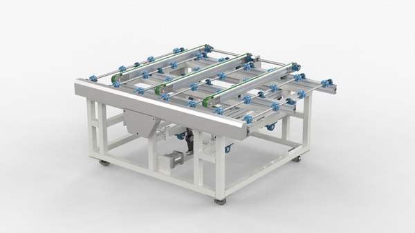 modelo 3d Lifting and Reversing Conveyor Line - TurboSquid 1985908