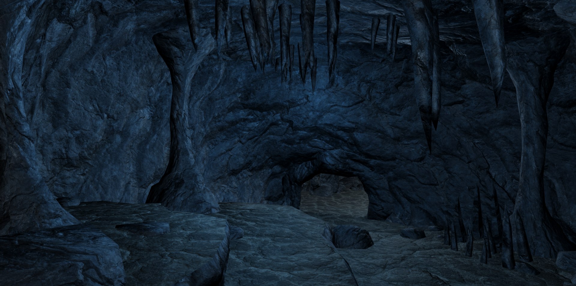 Modular Cave Kit 3D Model - TurboSquid 1407665