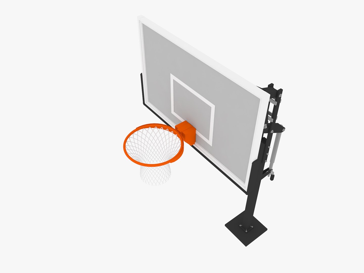 3D Basketball Hoop Model - TurboSquid 2353292