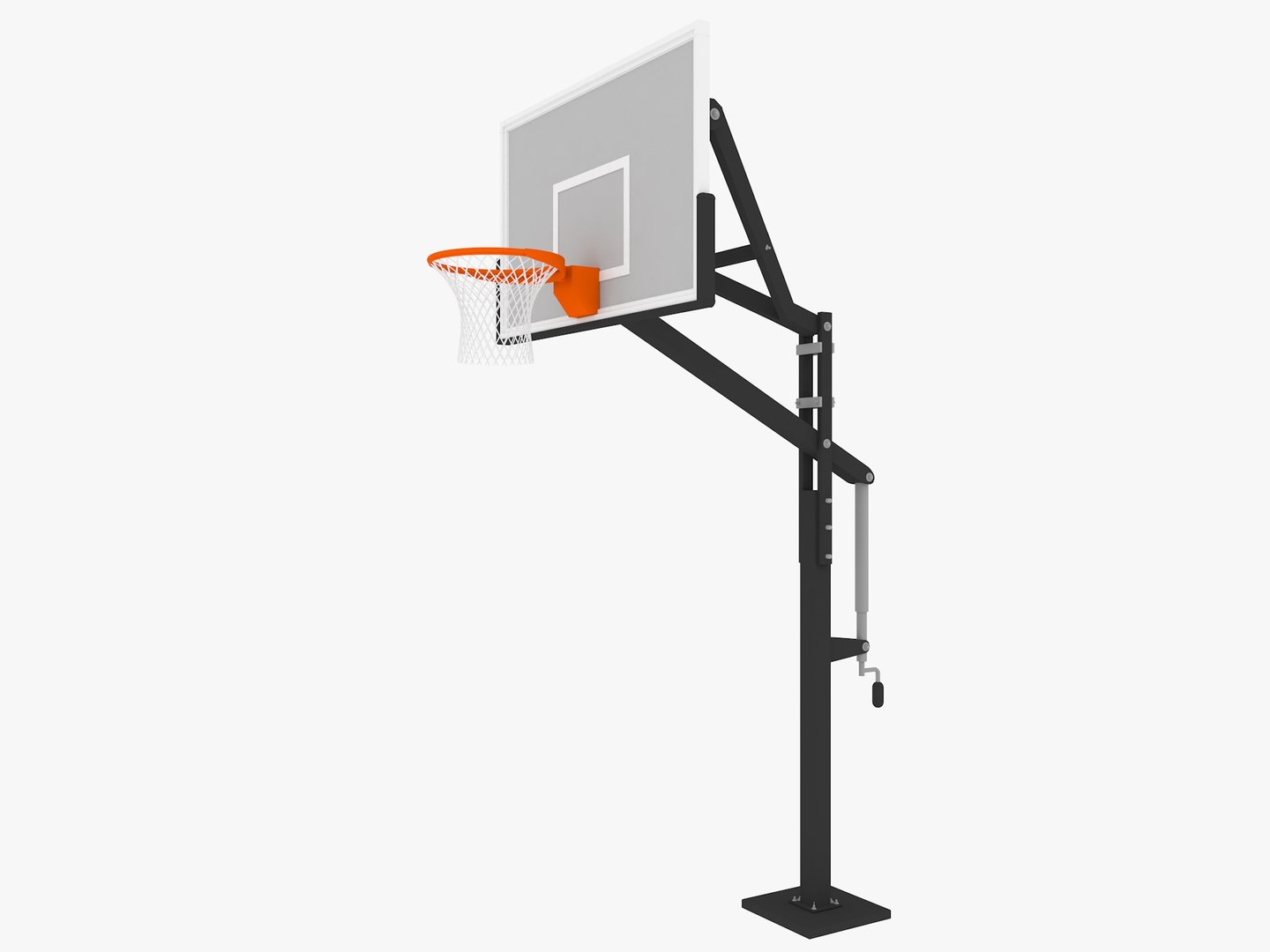 3D Basketball Hoop Model - TurboSquid 2353292