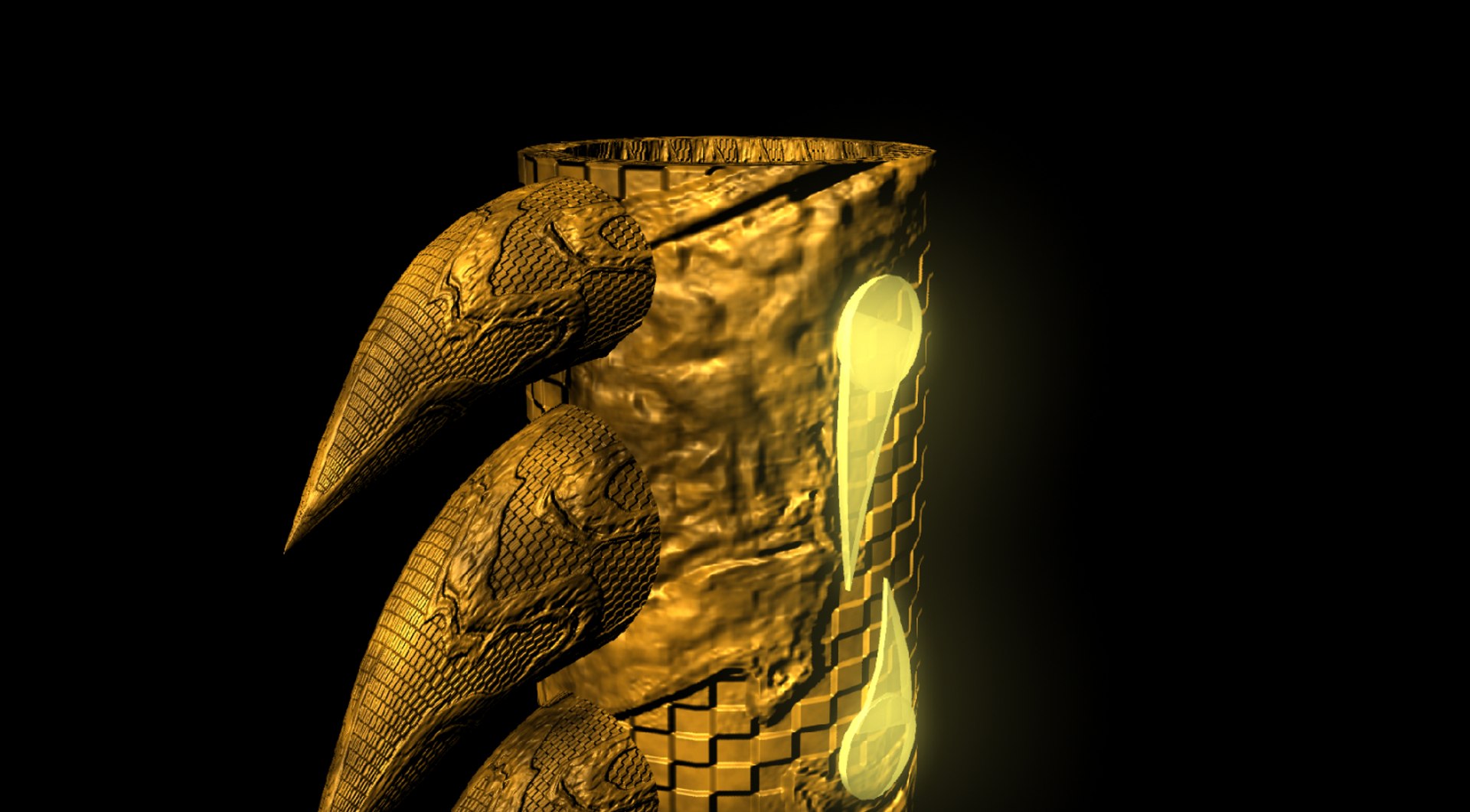 Alien armlet arachnipien 3D model - TurboSquid 1480444