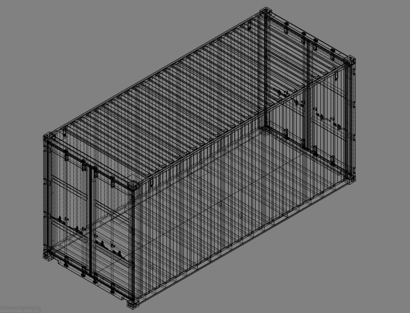 3D DD HC Container model - TurboSquid 1839664