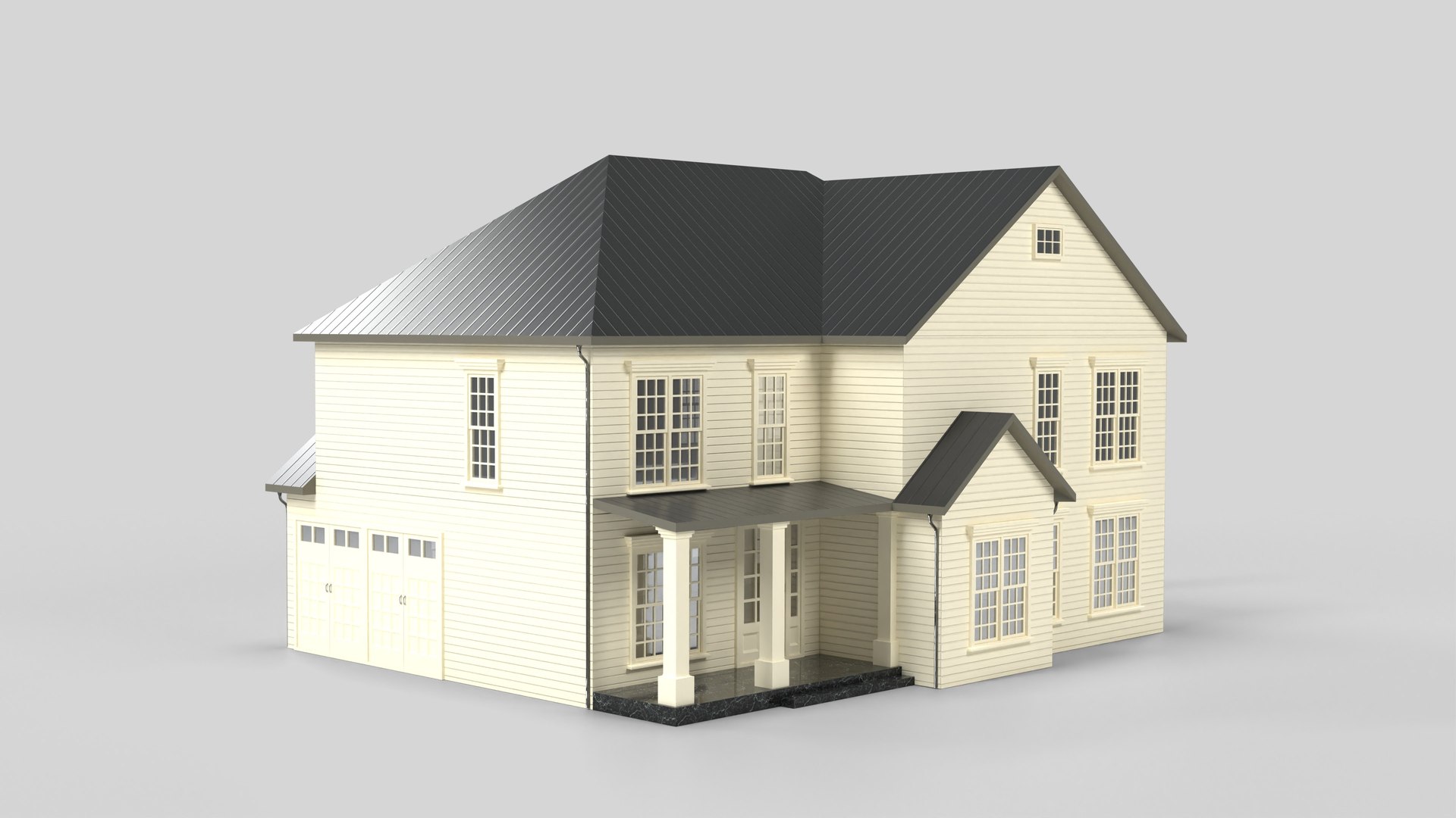Neighborhood House 11T5 Model - TurboSquid 2216806
