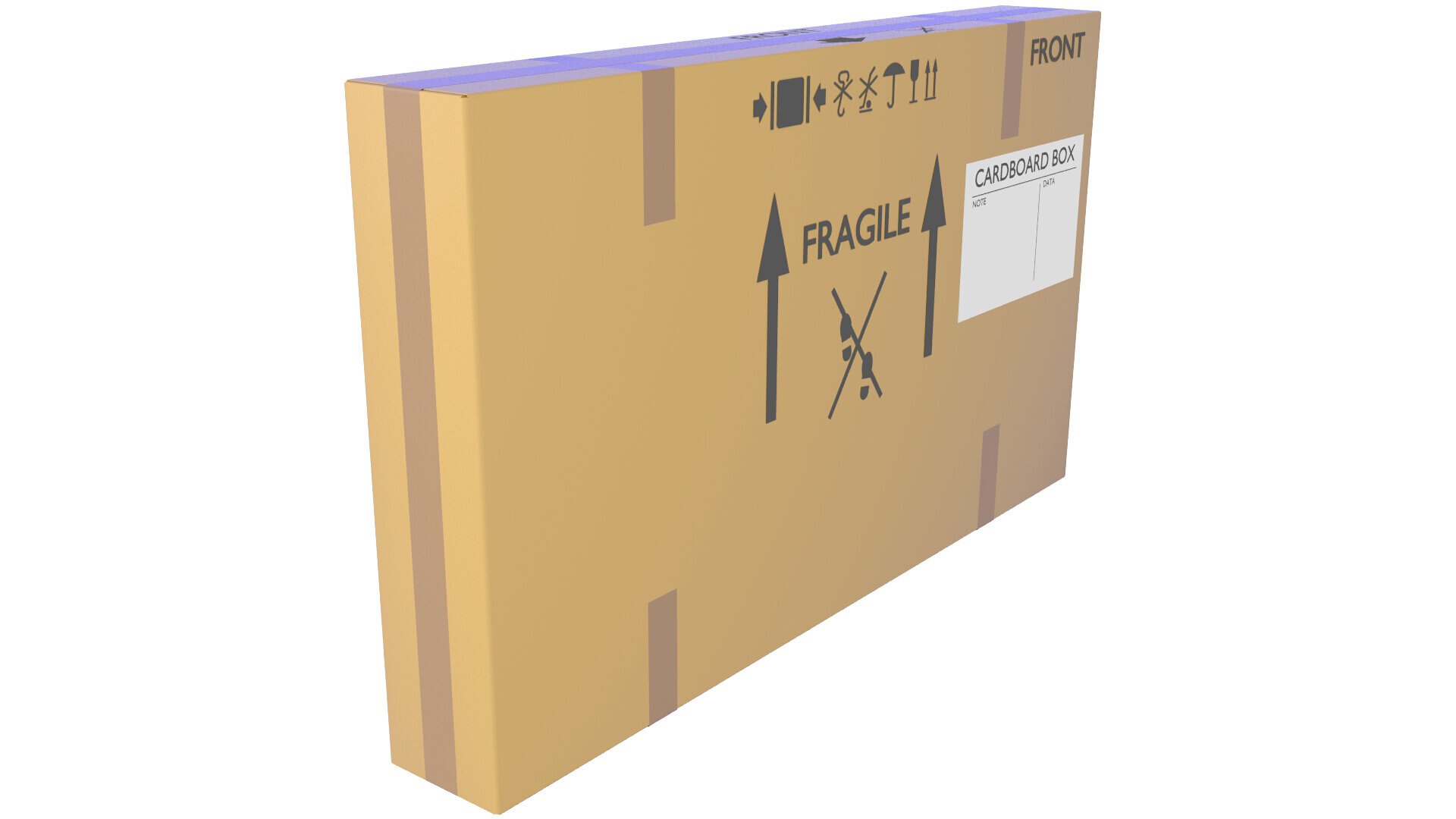 3D Shipping Box for TV Bicycle 4 - TurboSquid 2096886