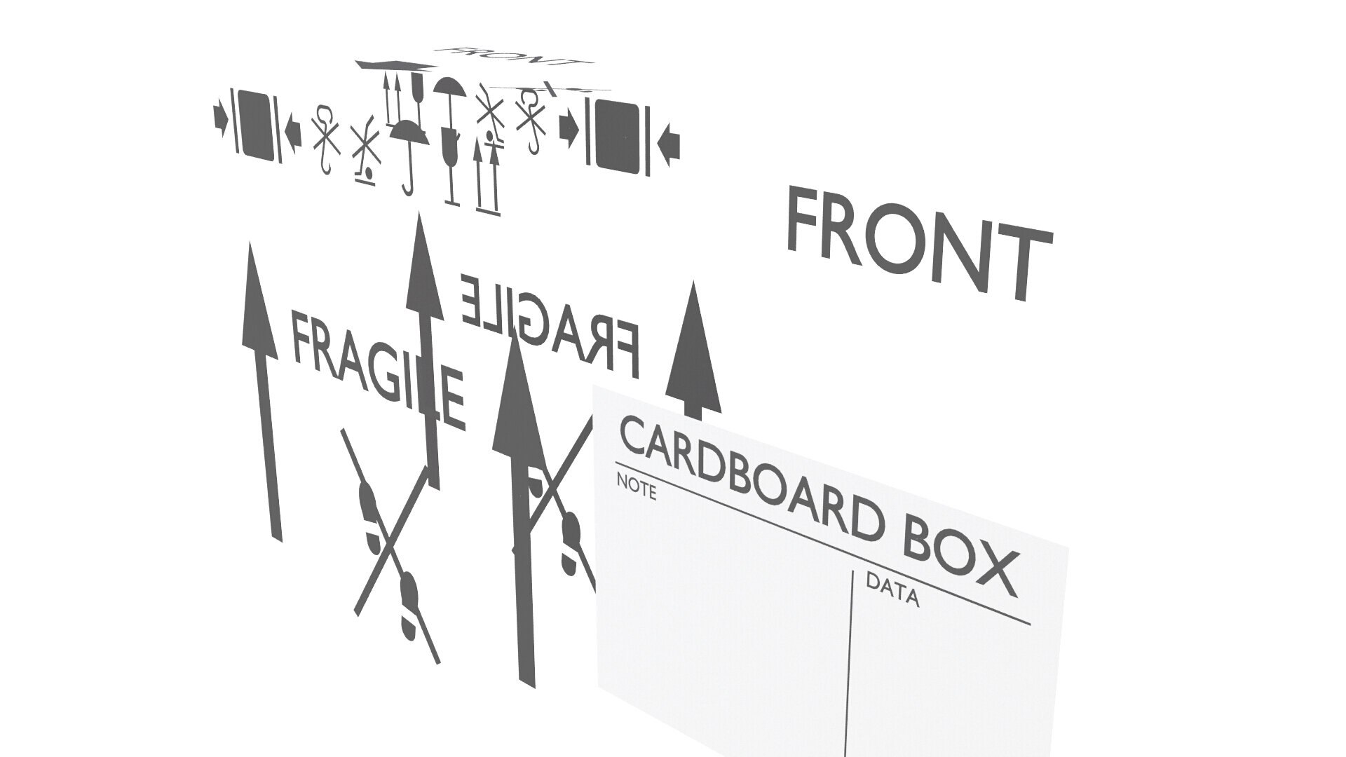 3D Shipping Box for TV Bicycle 4 - TurboSquid 2096886