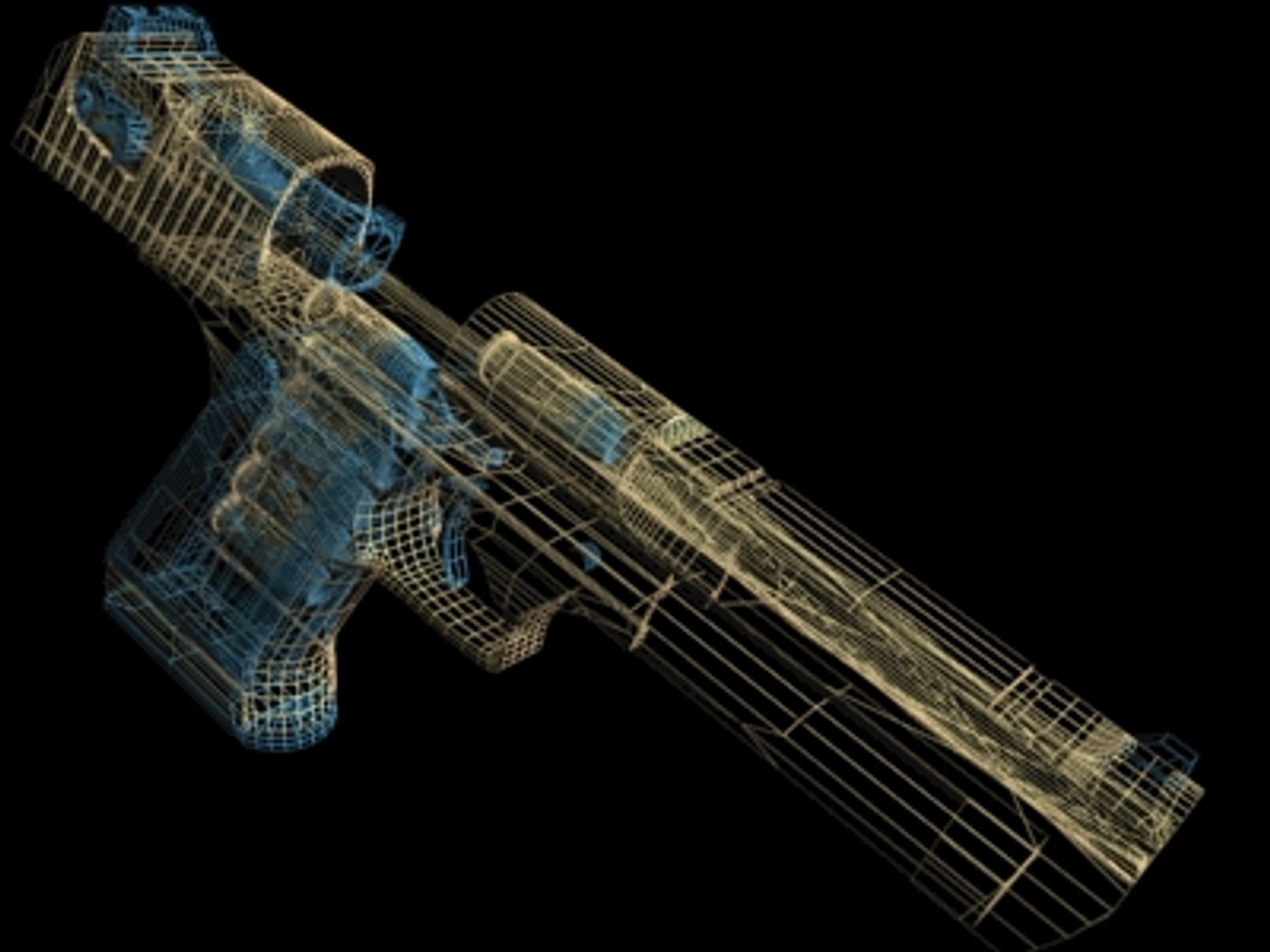 3d Eagle Projectiles Model