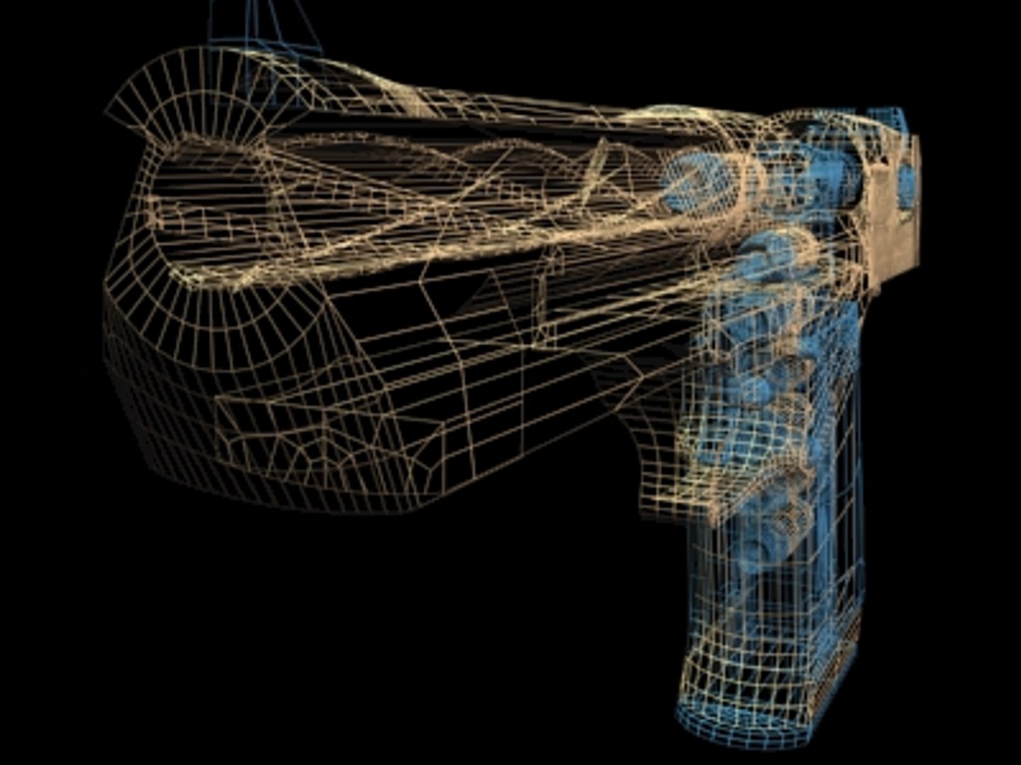 3d Eagle Projectiles Model